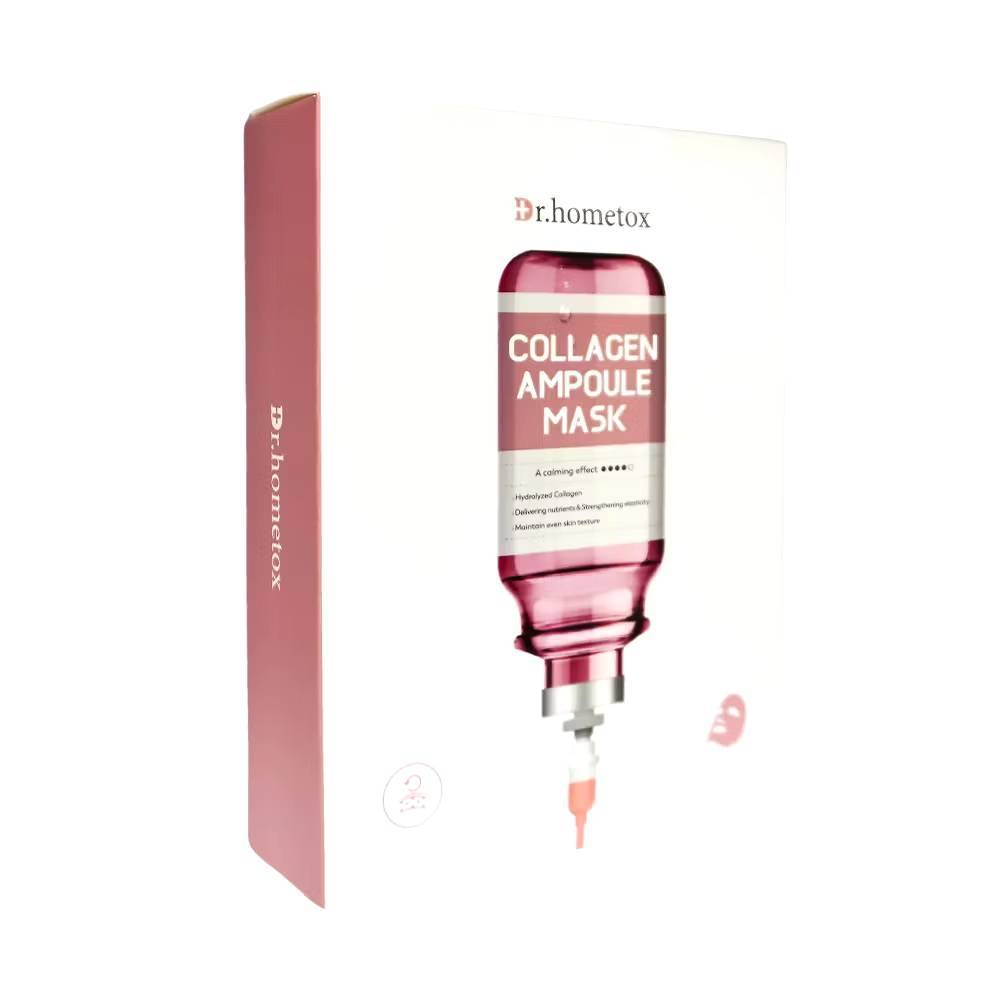 Dr.Hometox Collagen Ampoule Mask 25g. แผ่นมาส์กหน้าคอลลาเจนEx.20/26 ...