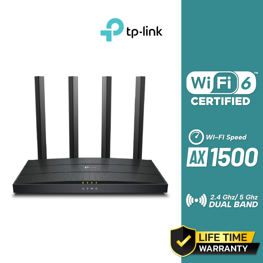 TP-Link AX1500 Gigabit Wi-Fi 6 Router รุ่น Archer AX12 | Shopee Thailand