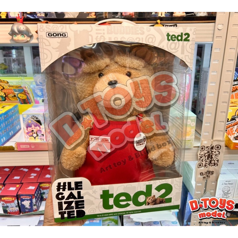 POPMART : TED 2 [D-TOYS MODEL] | Shopee Thailand