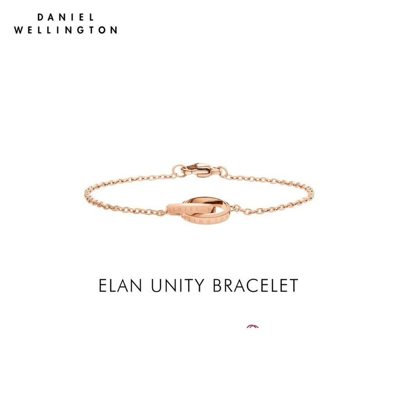 ส่งต่อสภาพใหม่ 100% Daniel Wellington กำไลข้อมือ ELAN UNITY BRACELET 155มม สีโรสโกลด์ | Shopee ...