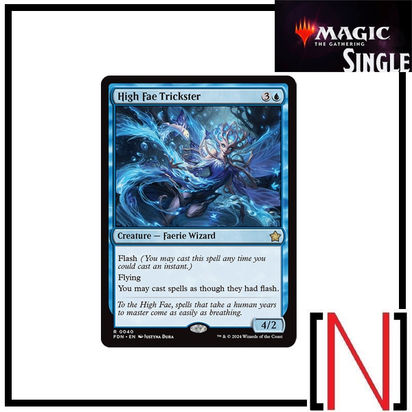 [MTG][Single][FDN] High Fae Trickster ระดับ Rare [ภาษาอังกฤษ] | Shopee ...