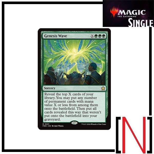 [MTG][Single][FDN] Genesis Wave ระดับ Rare [ภาษาอังกฤษ] | Shopee Thailand