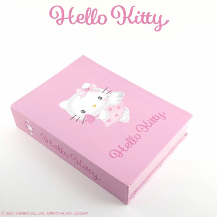 กล่องใส่ของทรงหนังสือ Hello Kitty Dreaming Angel Storage Box ทำจาก ...