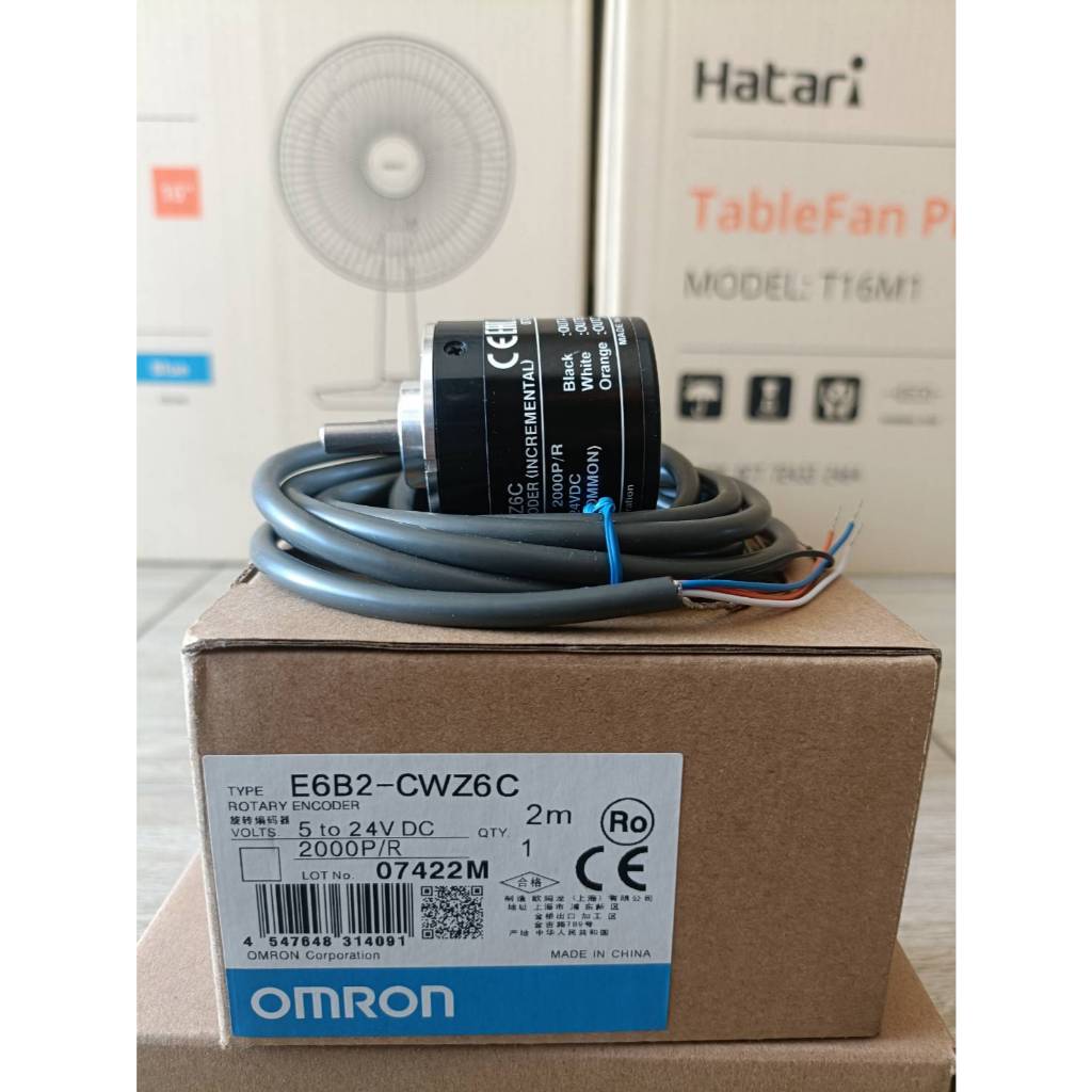 ROTARY ENCODER OMRON : E6B2-CWZ6C 2000P/R ราคารวมVat มีสต๊อกในไทย ...