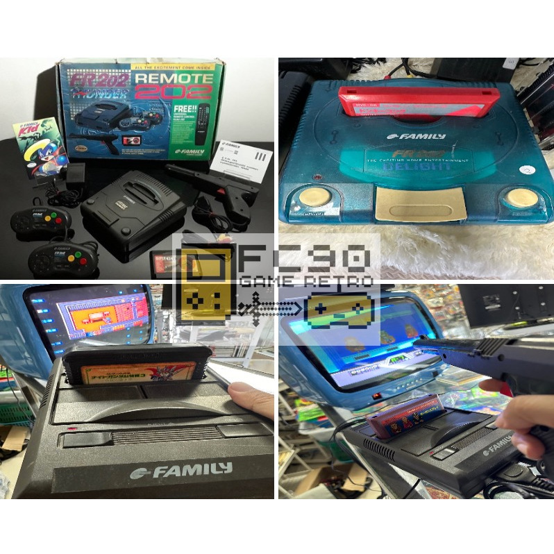 เครื่องเกมแฟมิลี่ FAMILY COMPUTER FR102 FR202 [FC] เครื่องมือสอง สำหรับ ...