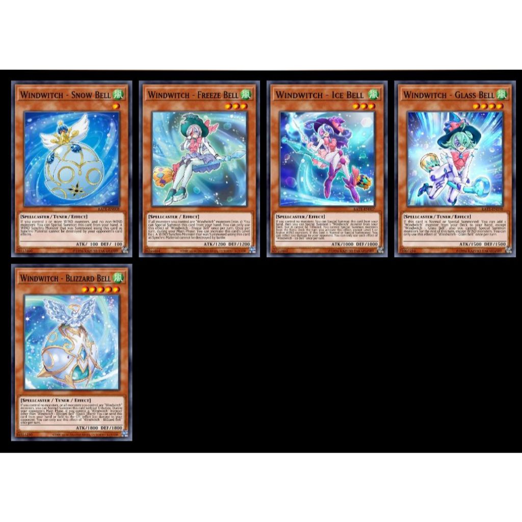 YUGIOH JAPANESE CARD LOT [Windwitch]SET | Shopee Thailand