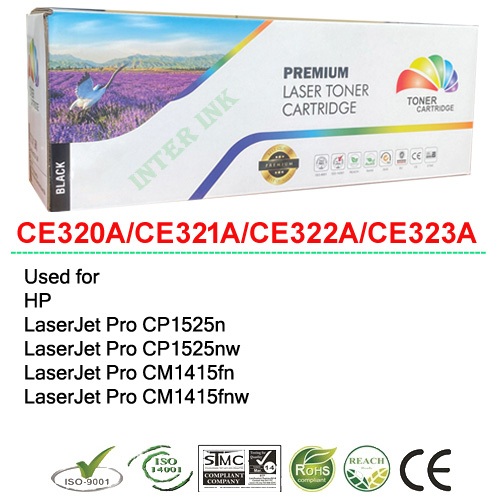 หมึกเทียบเท่า Color LaserJet CP1520 / CM1415fnw (128A) Full Color ...