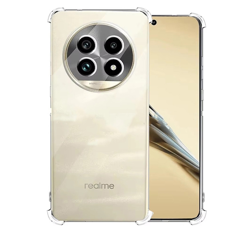 เคสใส กันกระแทก สำหรับ Realme 13 5G/Realme13 Pro Note60 Note50 C67 C65 C63 C61 C53 C55 C35 C33 ...
