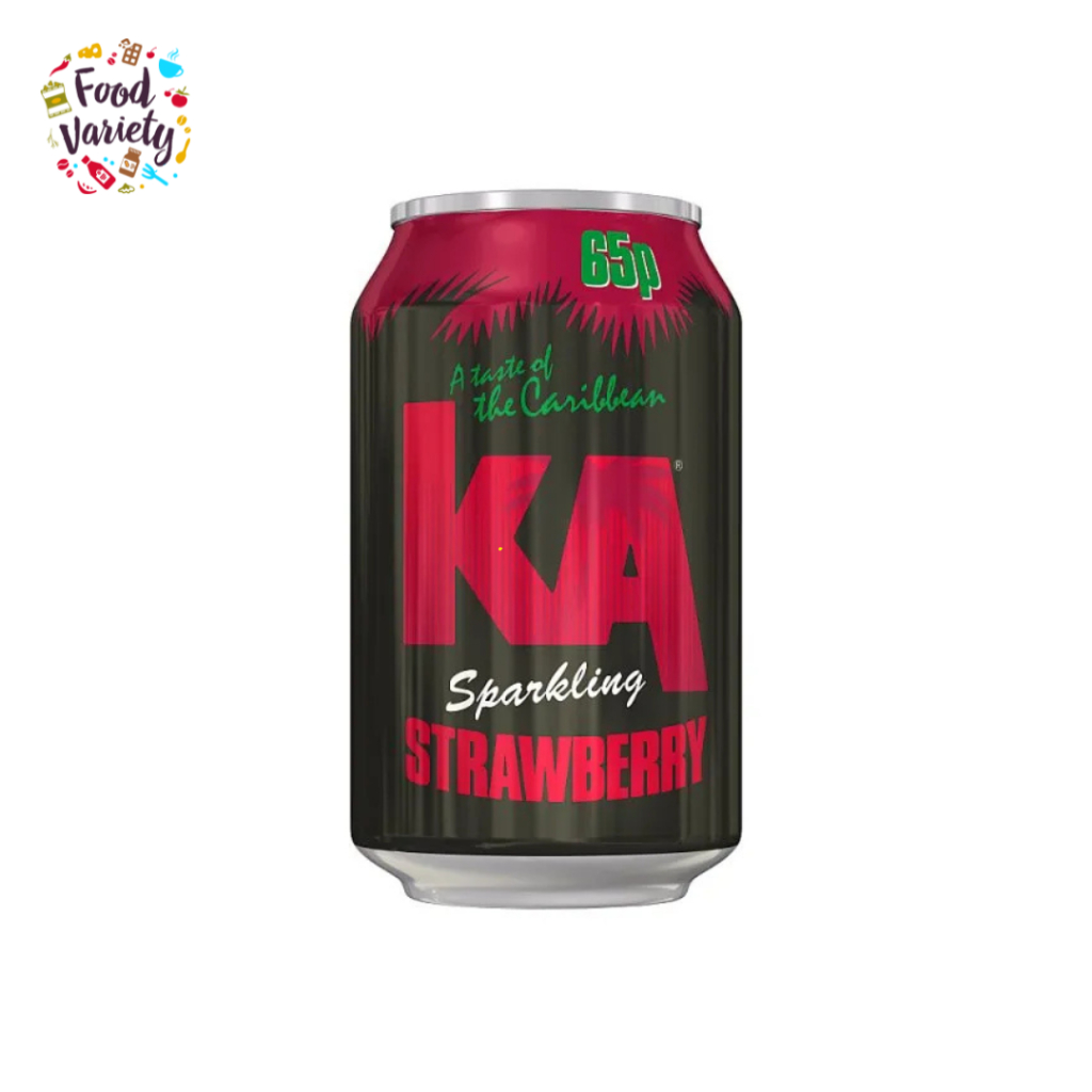 Ka Sparkling Strawberry PMP65 Soda Can 330ml | Shopee Thailand