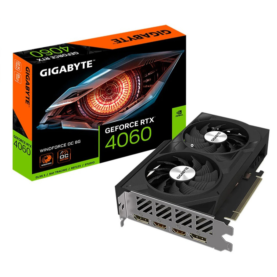 GIGABYTE GEFORCE RTX 4060 WINDFORCE OC 8G - 8GB GDDR6 | Shopee Thailand
