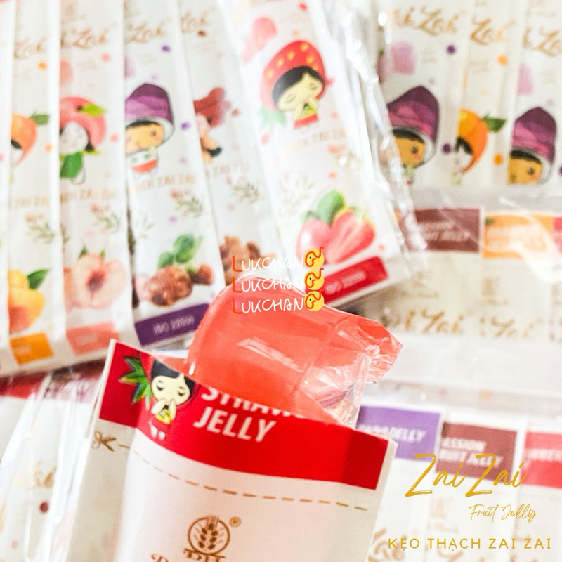 ZaiZai เจลลี่ เวียดนาม แท้ [ แพค13ชิ้น ] 🟡เจ ทานได้ | Shopee Thailand
