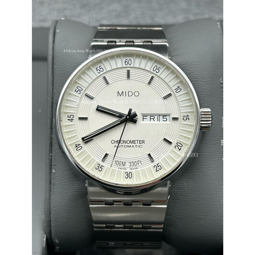 Mido All Dial Automatic Chronometer White Dial | Shopee Thailand