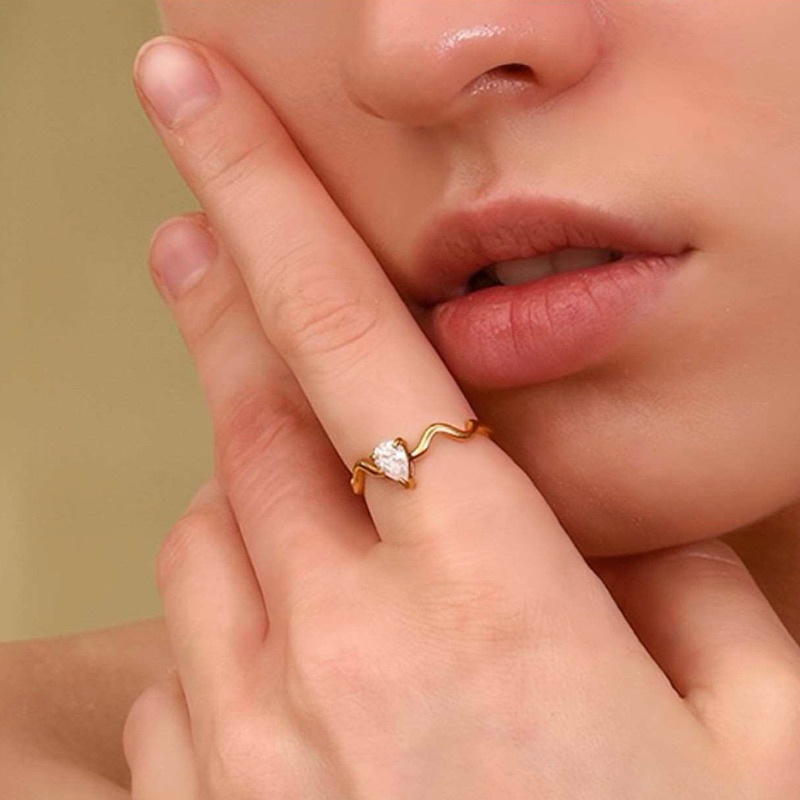 MERAKI. Francesca Ring (Stainless Steel) | Shopee Thailand