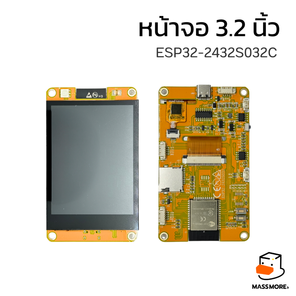 Esp32 2432s032 หน้าจอสัมผัส 32 นิ้ว Lcd St7796 Esp32 240x320 Touch Gt911 รองรับ Lvgl Arduino