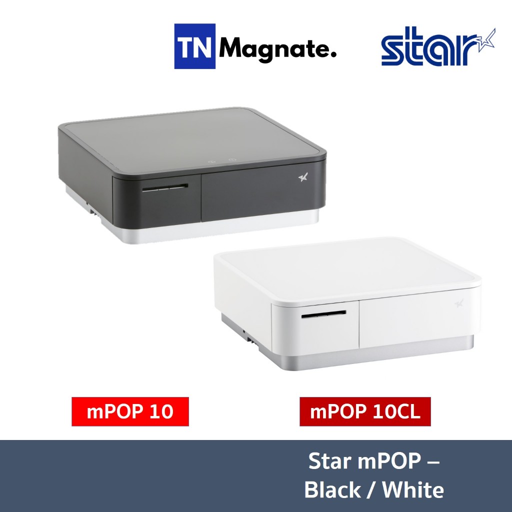 [เครื่องพิมพ์ใบเสร็จ] Star mPOP 10 / mPOP 10CL - เลือกรุ่นและสี | Shopee Thailand