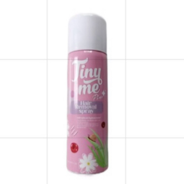 ไทนี่มี มูสกำจัดขน มูสไทนี่ TINYME Plus Hair Removal Spray ขนาด100ml. | Shopee Thailand