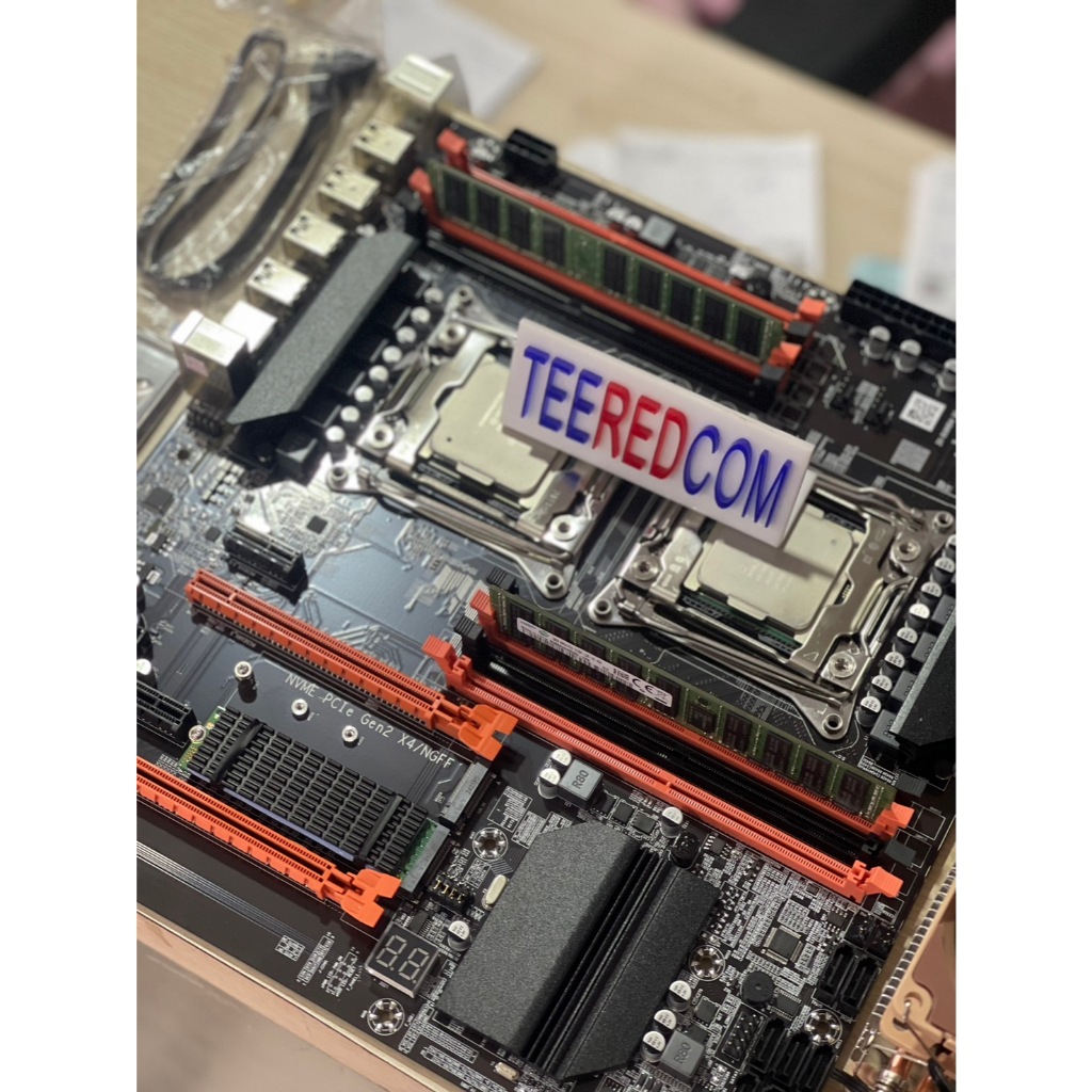 ชุด Mb x99 Dual M.2 x2 cpu intel Xeon E5 2683v4 dual 32c/64t 2.1-3.0ghz ...