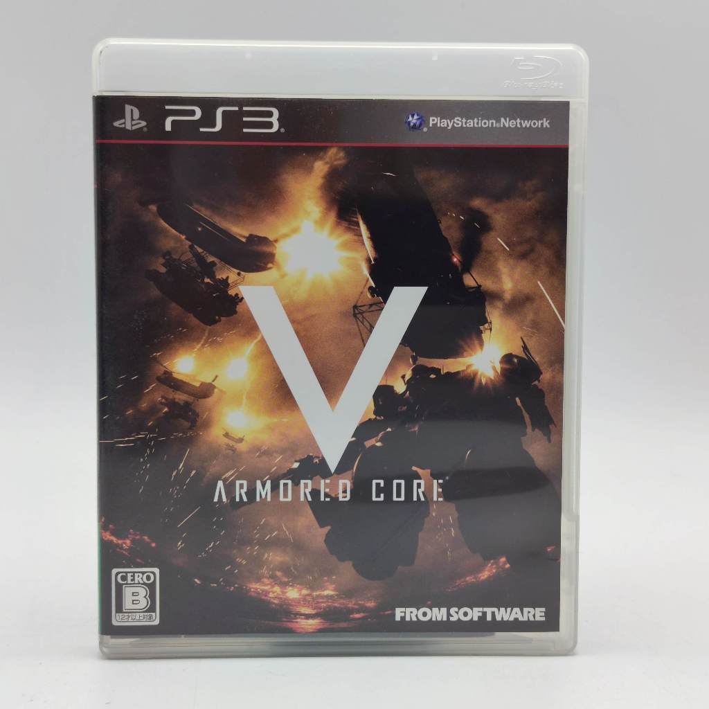 ARMORED CORE V [PS3] แผ่นแท้ มือสอง japan ตัวแผ่นเกม สภาพดี PlayStation ...