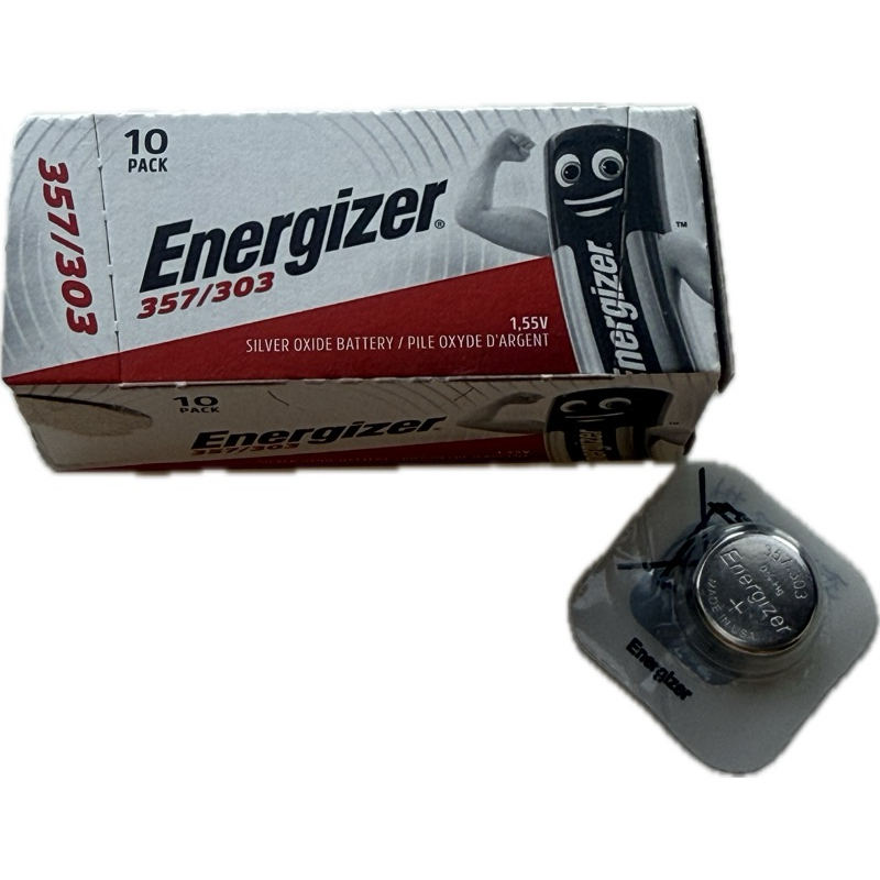 ถ่านEnergizer 357/303-SR44W/SR44SW 1.55V กล่อง10ก้อน | Shopee Thailand