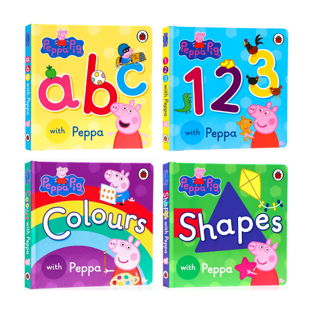 พร้อมส่ง Peppa Pig : ABC with Peppa Board Book หนังสือเด็กภาษาอังกฤษ ...
