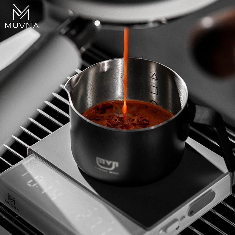 Espresso cup stainless steel 100ml Muvna ถ้วยตวงเอสเปรสโซ่ แก้วเอสเปรสโซ่ ถ้วยกาแฟ เเก้วกาแฟ ...