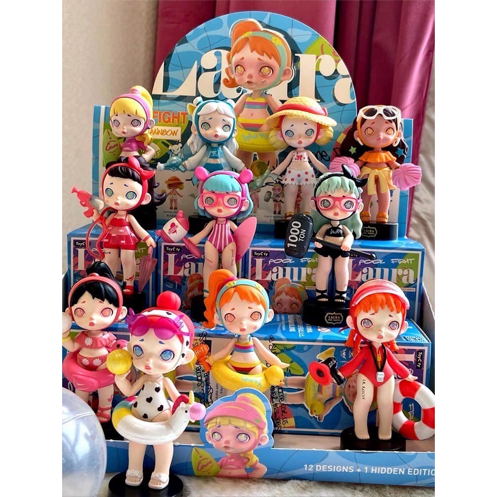 (งานแท้ 100%) โมเดล LAURA Pool Fight Series Toycity | Shopee Thailand