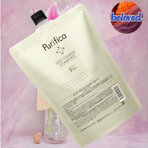 FIOLE Purifica Sleek Cleansing Shampoo 800 ml ช่วยดูแลเส้นผมที่เปราะเนื่องจากการฟอกขาว | Shopee ...