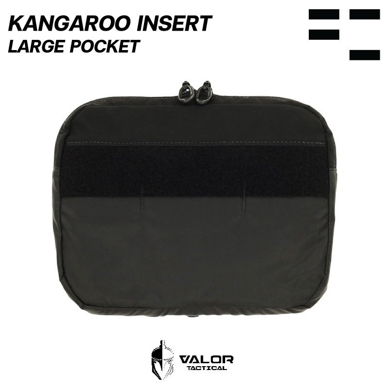 Ferro Concepts - Kangaroo Insert - Large Pocket [Black] กระเป๋าจิงโจ้ ...