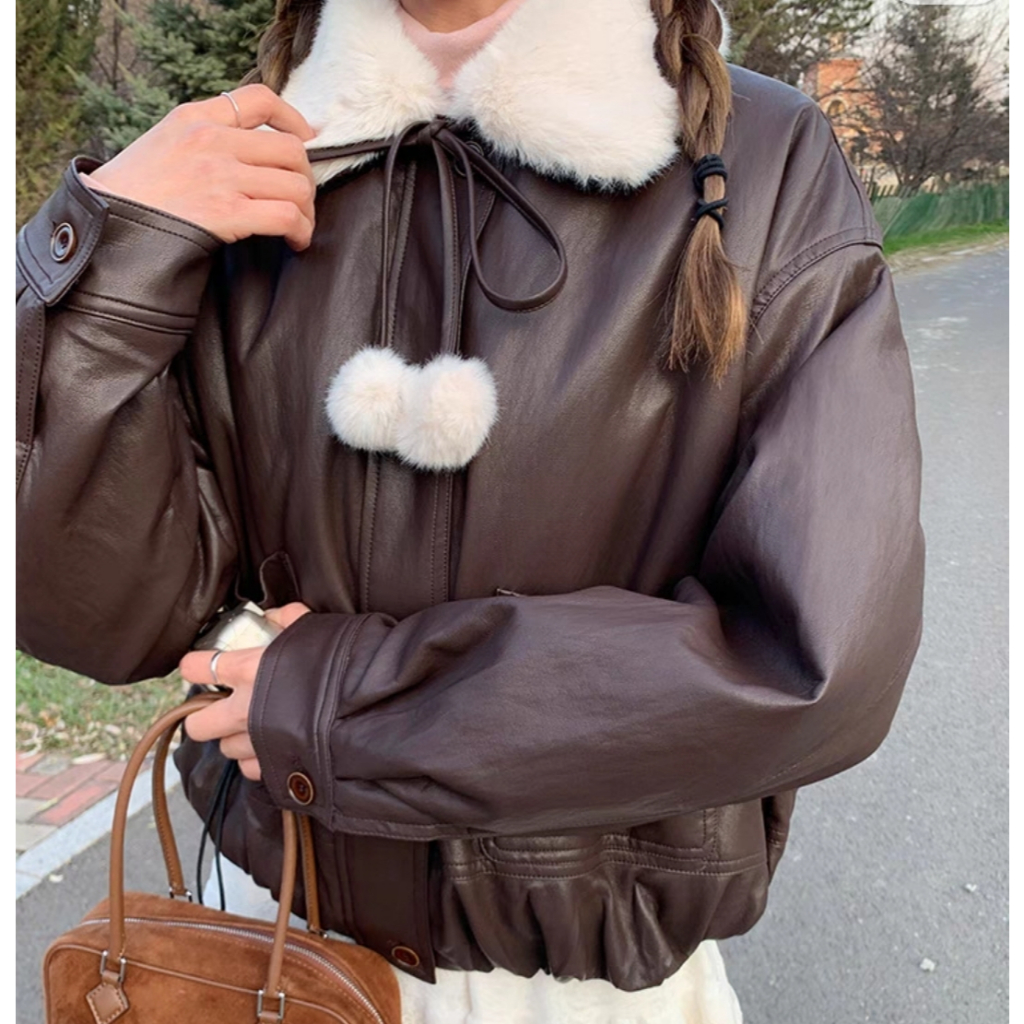 MOON LEATHER JACKET แจกเกตงานพรีเมี่ยม ดีไซน์น่ารักมาก เหมาะสำหรับ ...