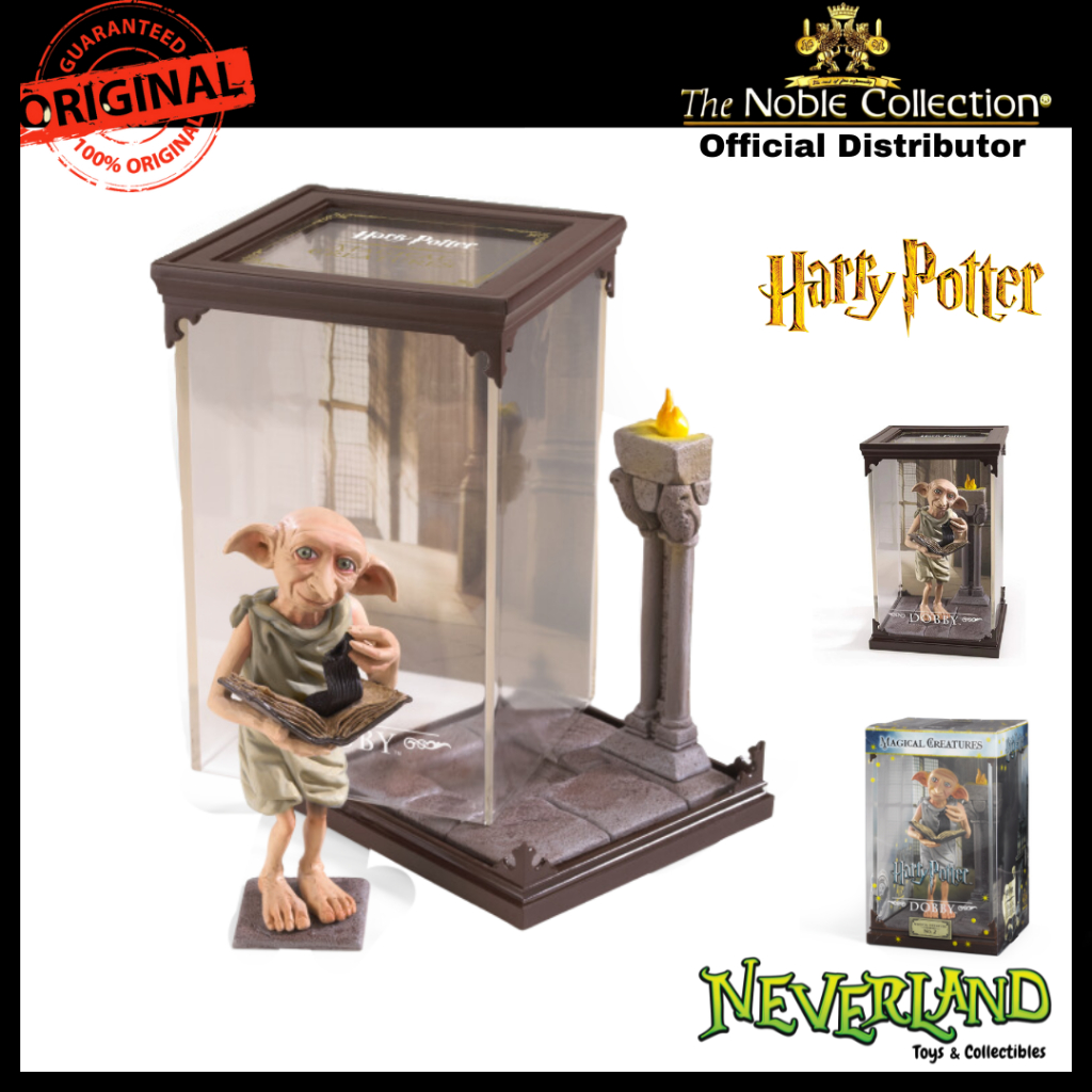 Harry Potter Magical Creatures No:2 Dobby Noble Collection | Shopee ...