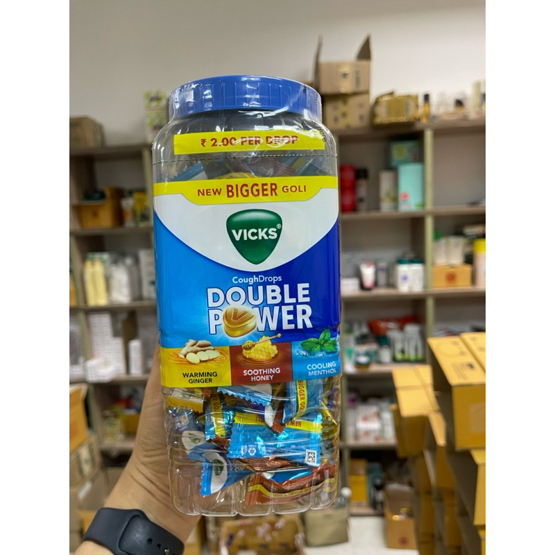 ลูกอมวิค Vicks Candy กระปุกใหม่ เม็ดใหญ่ขึ้น 100 เม็ด | Shopee Thailand