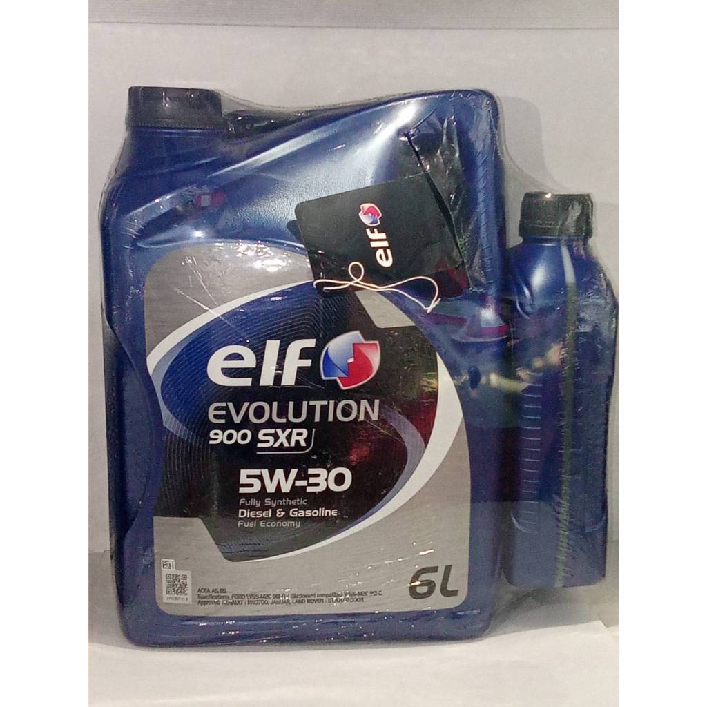 น้ำมันเครื่องสังเคราะห์ เอลฟ์ อีโวลูชั่น 900 เอสเอ็กซ์อาร์ 5W-30 Elf Evolution 900 SXR 5W-30 6 ...