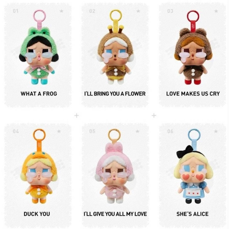 (พร้อมส่ง) แบบสุ่ม/ชกPopnow: CRYBABY Crying Again Series-Vinyl Face ...