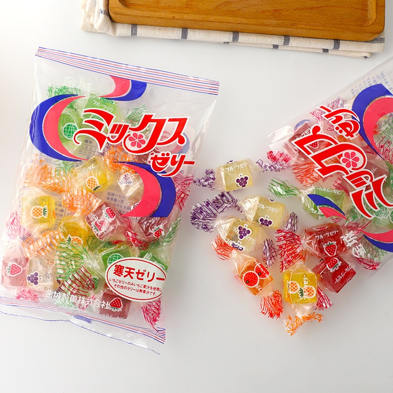 🇹🇭พร้อมส่ง🇹🇭 Kinjo Jelly Candy เยลลี่พลาสติกกินได้ (150g/10ชิ้น) ขนม ...