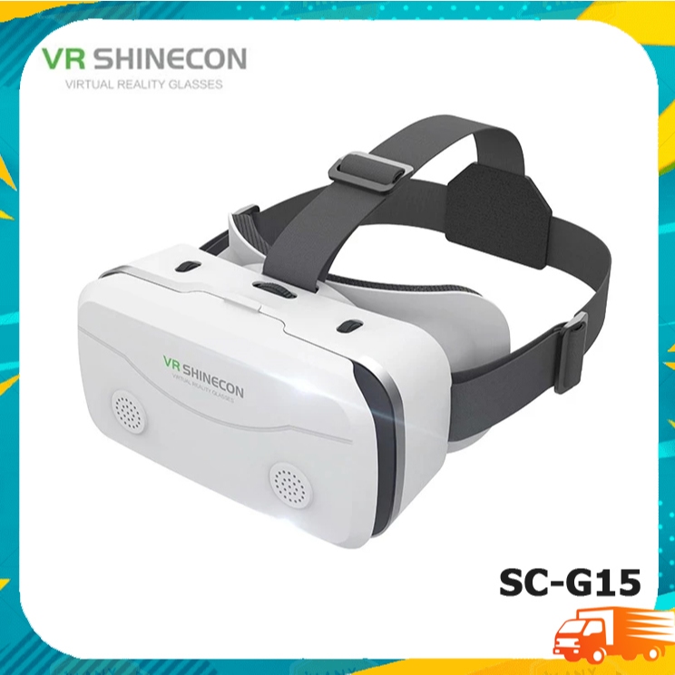 VR GLASSES แว่นตา VR 3 มิติ VR SHINECON SC-G15 vr แว่นตาเสมือน VR Box | Shopee Thailand
