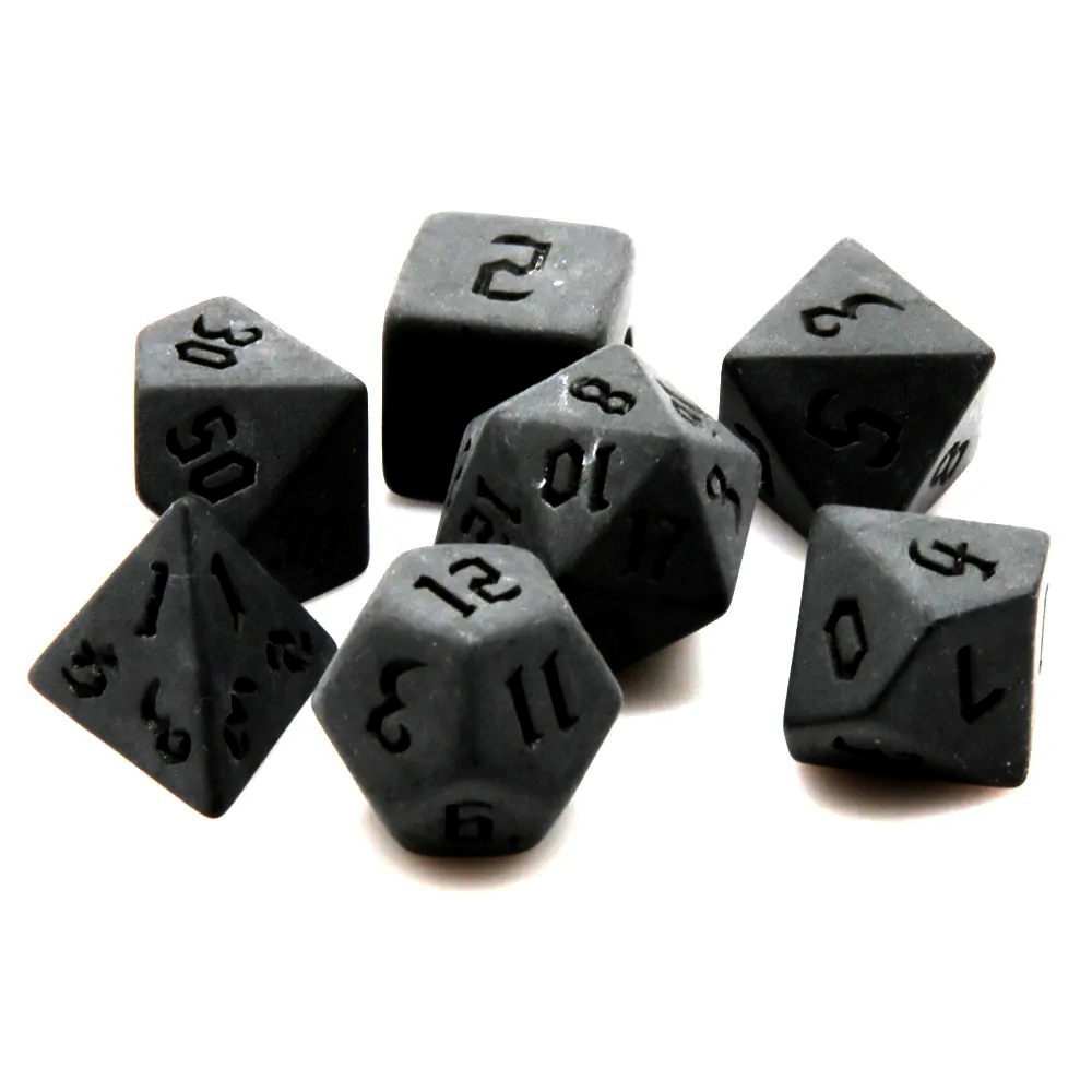 The Shadow Dice Set of 7 | ลูกเต๋า Dice For DnD D&D MTG RPG TRPG เกม ...