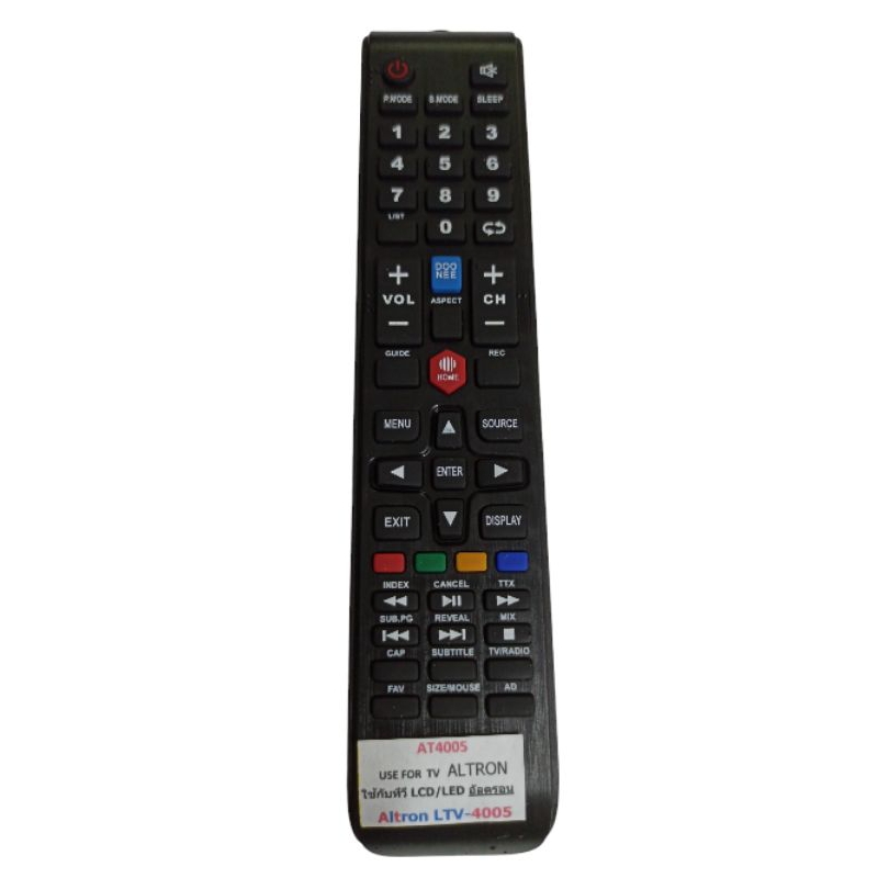 Remote TV Altron รุ่น LTV-4005 รีโมททีวี ใช้งานง่ายแค่ใส่ถ่านก็สามารถ ...