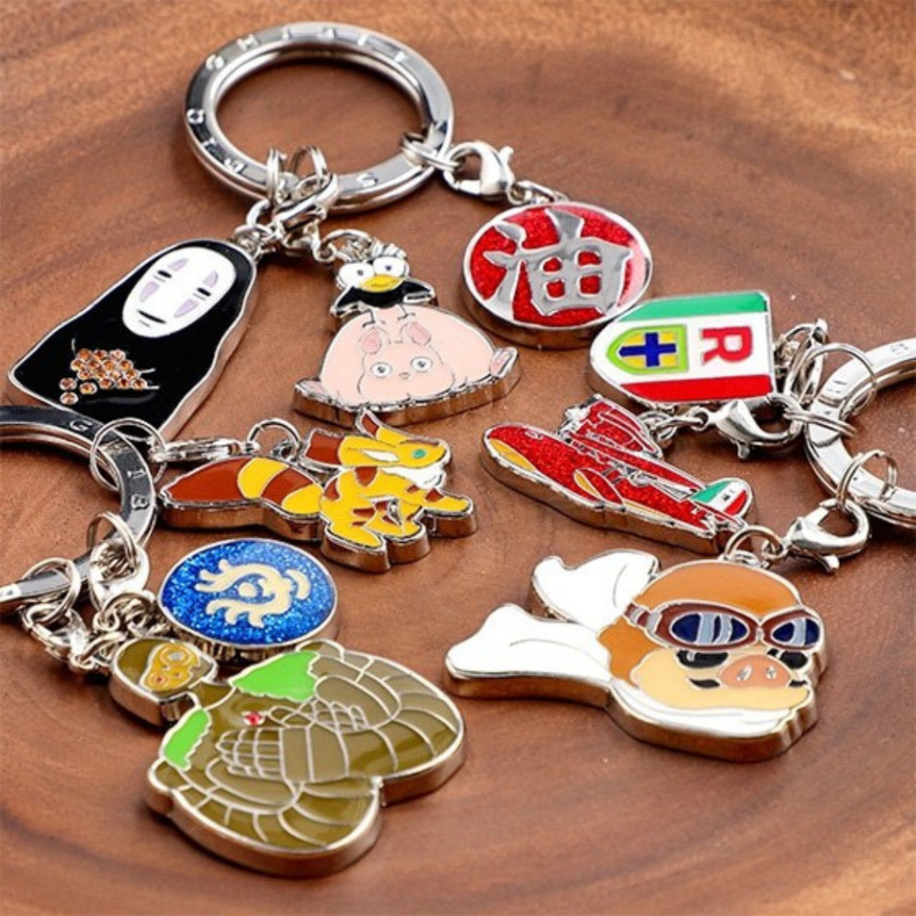 ส่งตรงจากญี่ปุ่น พวงกุญแจสามชั้น Ghibli. Acorn Republic. Porco Rosso ...