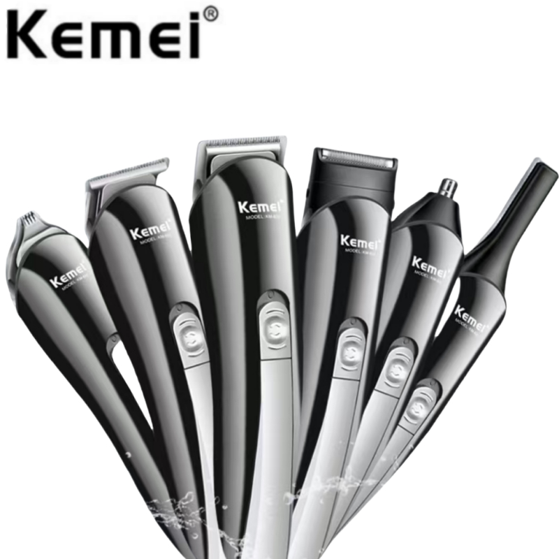 ชุดปัตตาเลี่ยนไร้สาย 11 In 1 Kemei KM-600 ตัดผมแต่งผม โกนหนวด Electric Hair Trimmer Hair Clipper ...