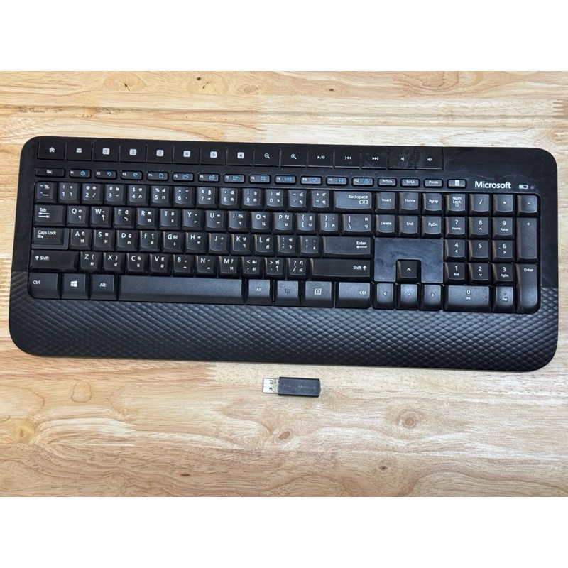 Microsoft Wireless Keyboard 2000 มือสองใช้งานปกติ | Shopee Thailand