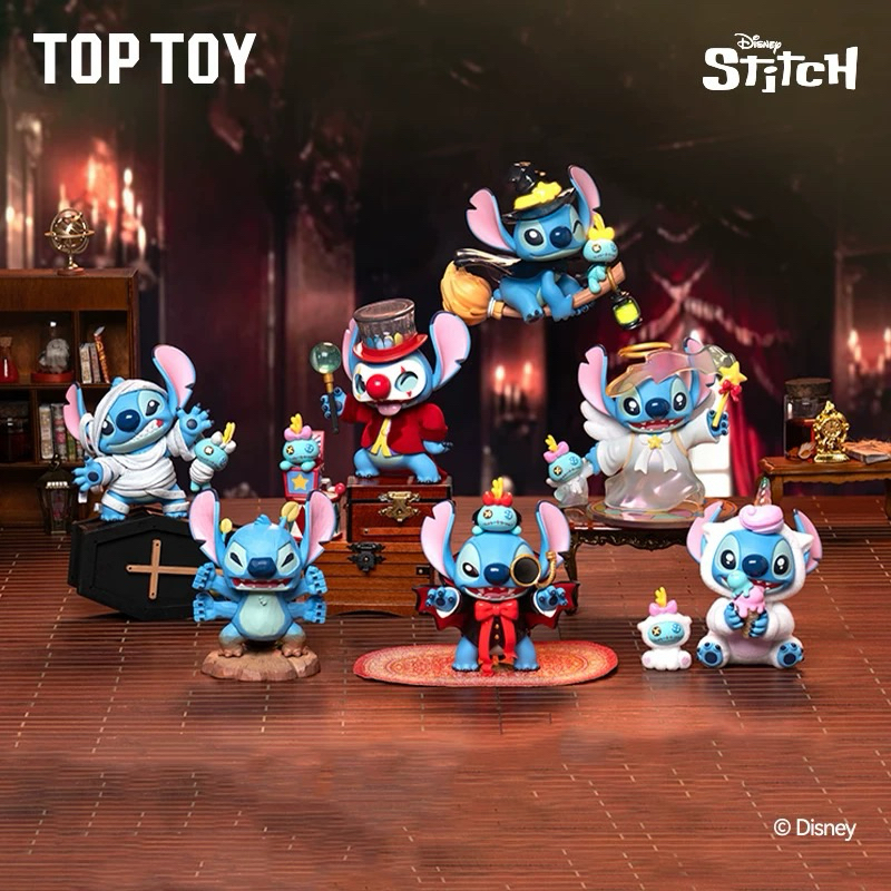 พร้อมส่งจาก🇹🇭 [ยกเซต / Secret] TOPTOY Disney STITCH Wacky Diary Series ...