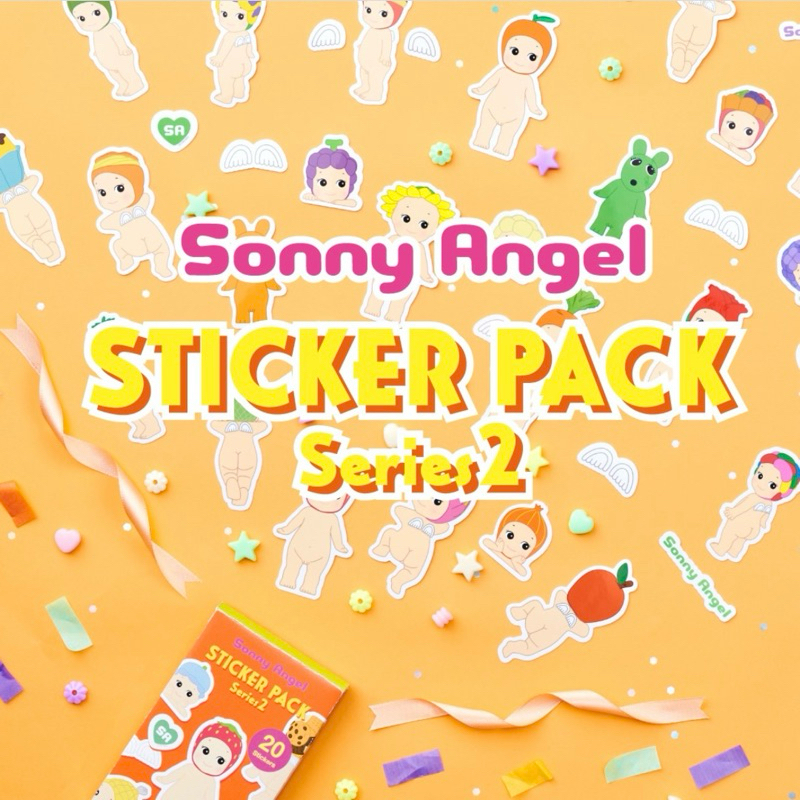 Sonny Angel Sticker Pack V.2 | Shopee Thailand