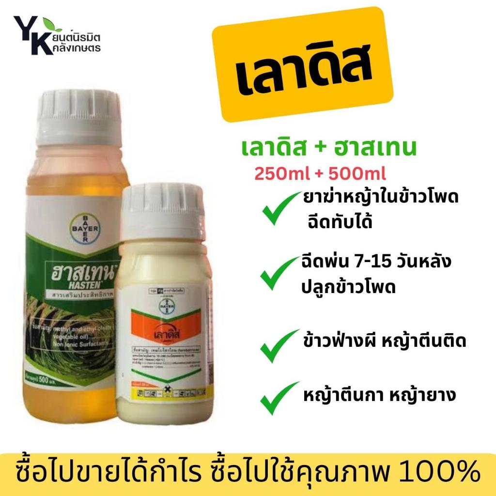 ชุด เลาดิส (เลาดิส 250 มล. + ฮาสเท่น 500 มล.) สารเทมโบไทรโอน 42% W/V SC (tembotrione) | Shopee ...