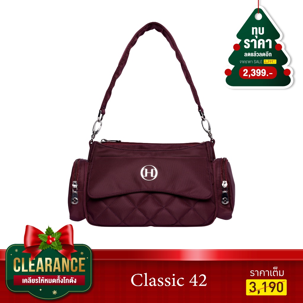 [โค้ดลดสูงสุด 2000 ทักแชทรับโค้ด] Hadara Classic 42 กระเป๋าสะพายข้าง ...