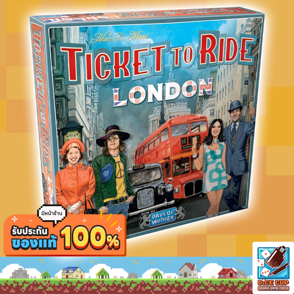 [ของแท้] Ticket to Ride London Board Game | Shopee Thailand