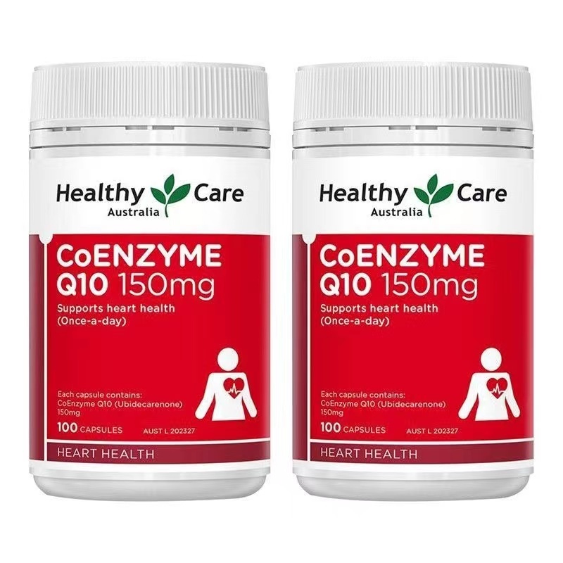 Healthy Care Coenzyme Q10 150mg 100 capsules Supports the heart and ...