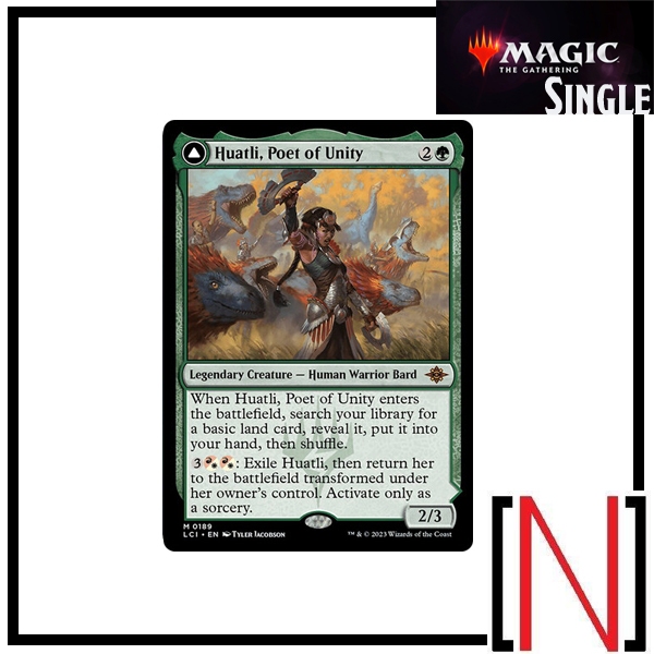 [MTG][Single][LCI] Huatli, Poet of Unity ระดับ Mythic [ภาษาอังกฤษ ...