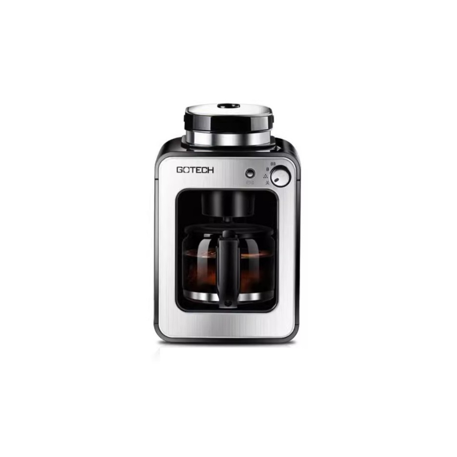 GOTECH เครื่องชงกาแฟดริปมีเครื่องบดในตัว สำหรับ 4 ถ้วย รุ่น CM6686A ...
