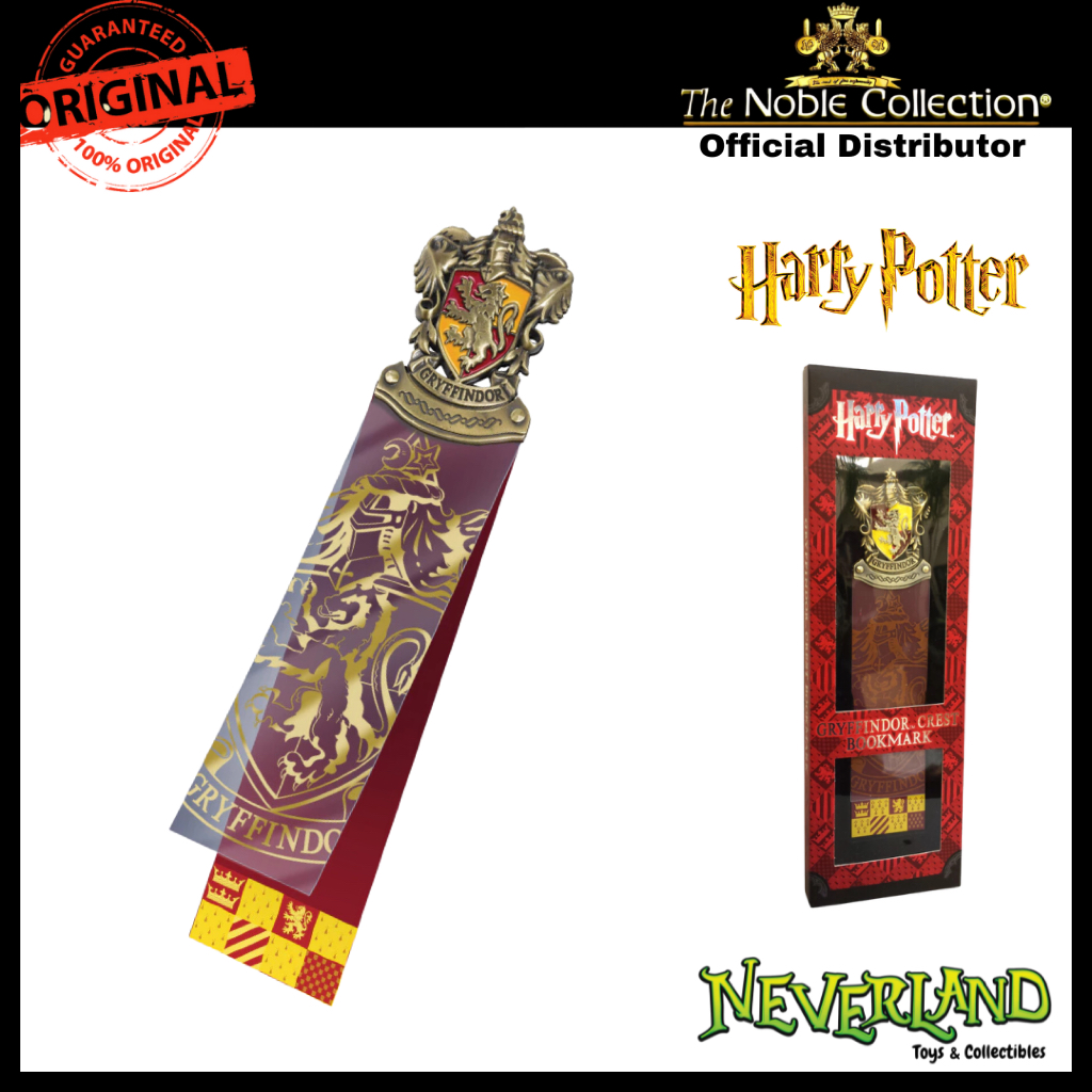 Harry Potter Gryffindor Crest Bookmark by Noble Collection | Shopee ...