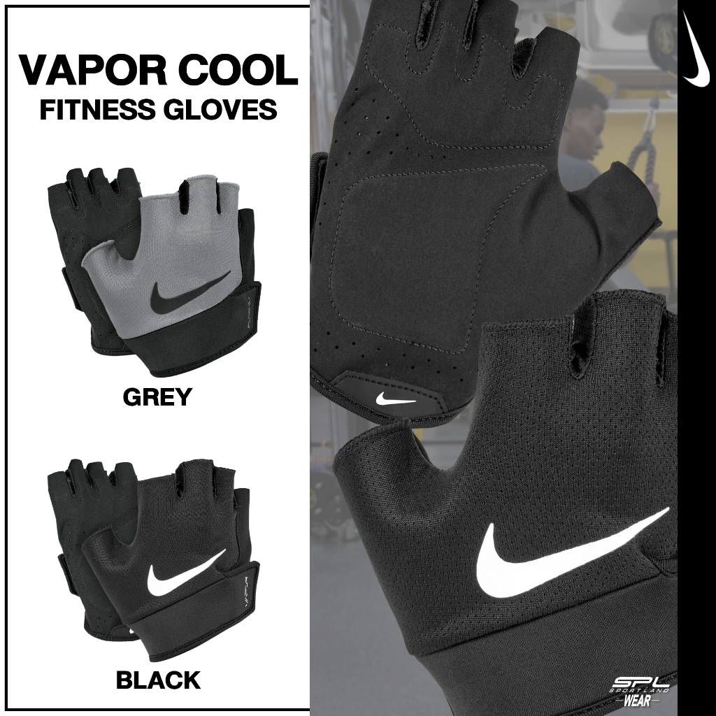 Nike Collection ถุงมือฟิตเนส สำหรับผู้ชาย M Vapor FG Cool N.101.0676. ...